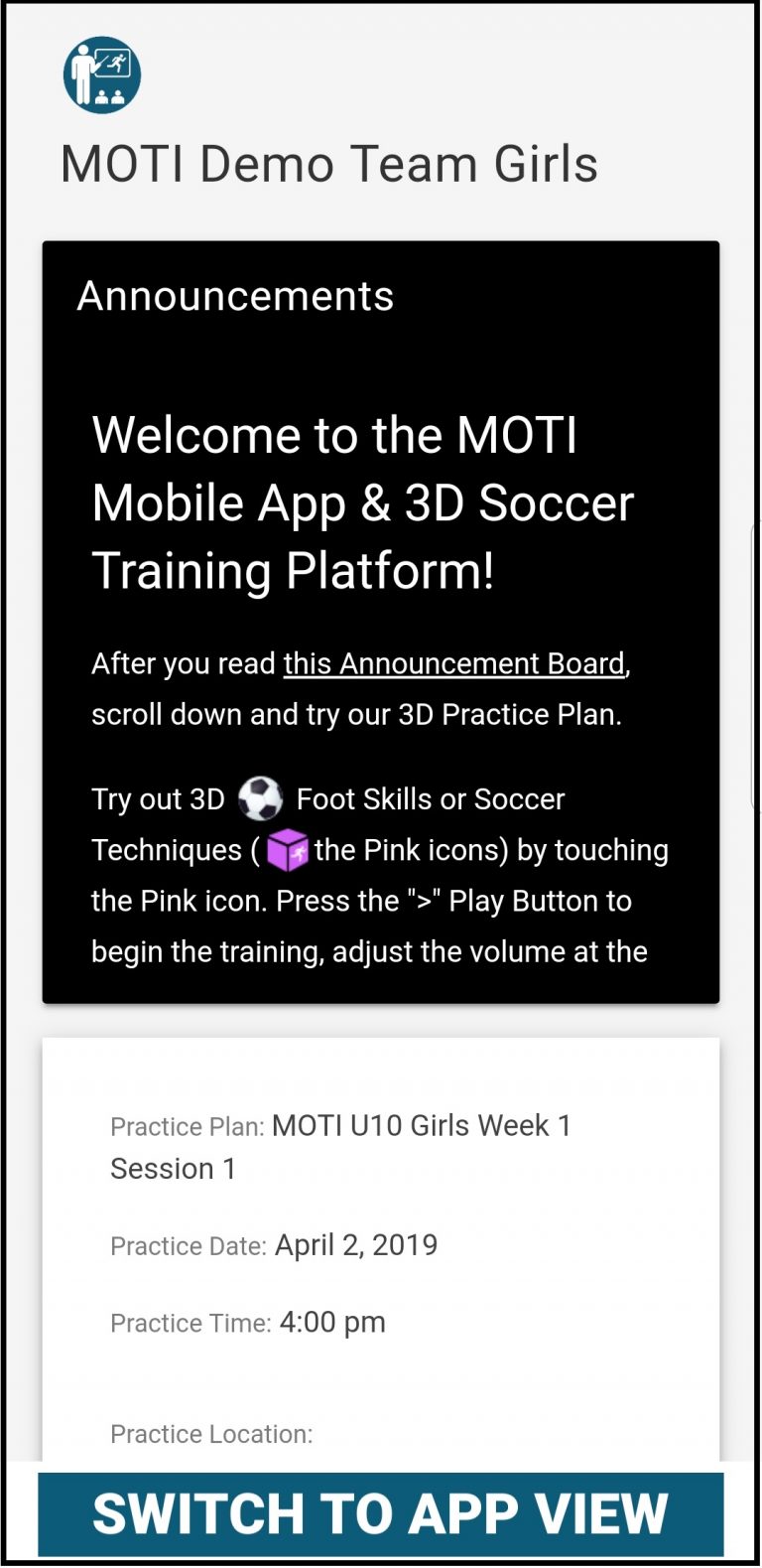 MOTI App – Engineered for Learning Visually & Easily - MOTI Sports