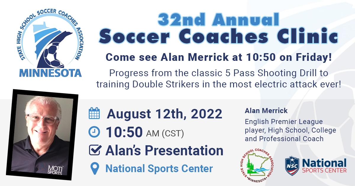 Soccer Coaches Clinic - Alan Merrick - MOTI Sports